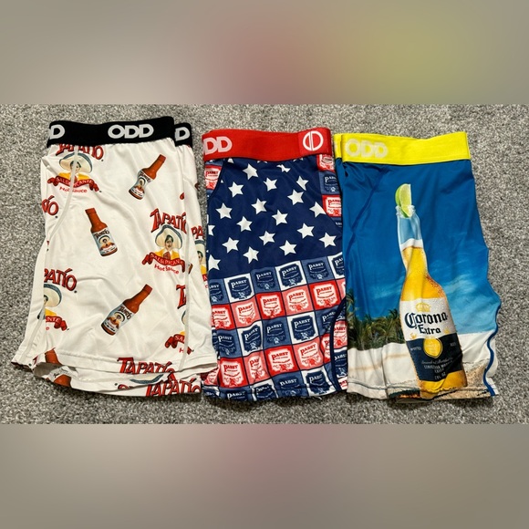 Underwear & Socks | Mens Odd Boxer Briefs Trio Pack | Poshmark